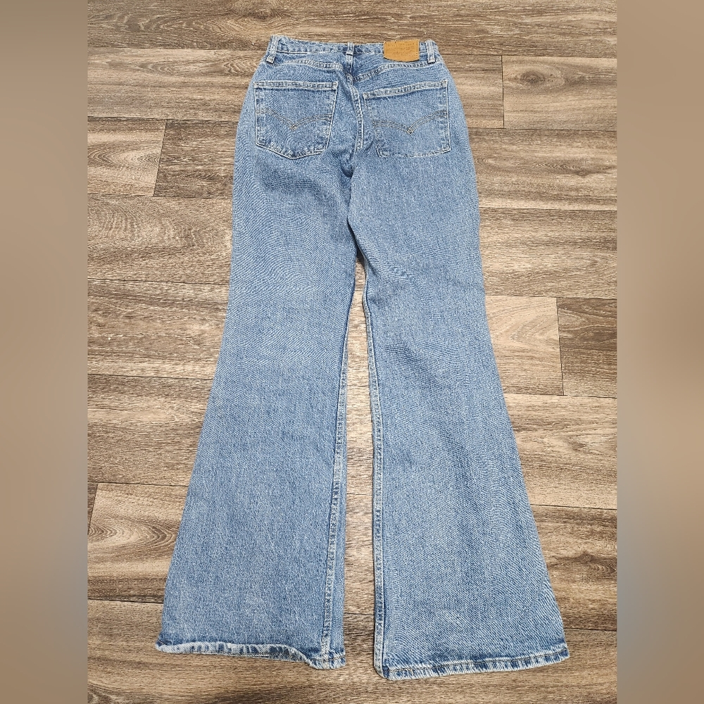 Vintage Levis 70s High Flare Big E Size 3/26 - Gem